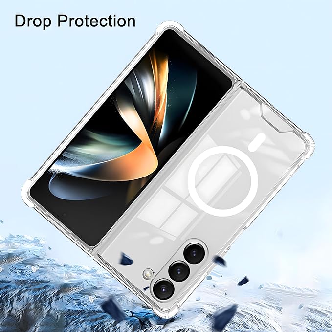 Galaxy Z Fold6 Transparent MagSafe Case – Cosmos Joy